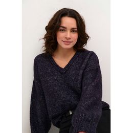 Kaffe Pullover in Dunkelblau - 73% | Gr&ouml;&szlig;e L | Damen-pullover-cardigans