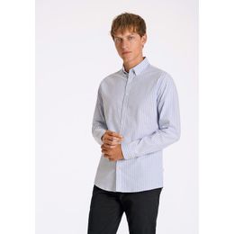 LINDBERGH Herren LINDBERGH Langarmhemd im Streifen-Design L, N-Gr