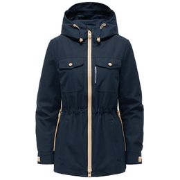 Marikoo Between-Seasons Parka 'Sohaa 16' female Blue size XXXL