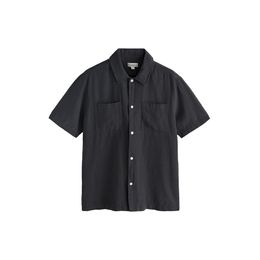 next Button Up Shirt male Black size XXL