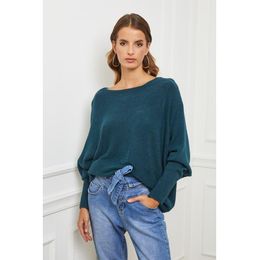 Jos&eacute;fine Pullover "Egale" in Petrol - 63% | Gr&ouml;&szlig;e M | Damen-pullover-cardigans