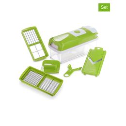 Genius 6tlg. Set: Schneider "Nicer Dicer Smart" in Gr&uuml;n - 57% | Kuechenhelfer
