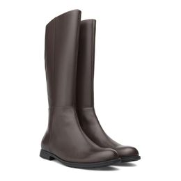 Camper Leder-Stiefel "Llump" in Braun - 50% | Gr&ouml;&szlig;e 40 | Damen-stiefel