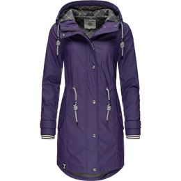 PEAK TIME Raincoat 'L60042' female Purple size L