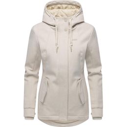 Ragwear Between-Season Jacket 'Monadde' female Beige size XS