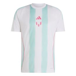 adidas Performance Trikot 'Messi' Herren Gr&ouml;&szlig;e L t&uuml;rkis / pink / wei&szlig;