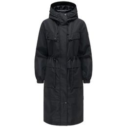 Navahoo Between-Seasons Coat 'Kirschwind 14' female Black size S
