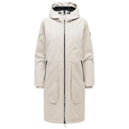 Navahoo Between-Seasons Coat 'Edelumhang 14' female Grey size XXXL