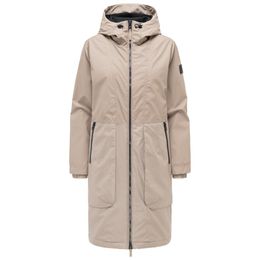 Navahoo Between-Seasons Coat 'Edelumhang 14' female Grey size XXL
