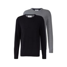 s.Oliver Sweater male Grey, Black size S