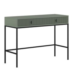 Boxxx Konsolentisch Maggiore, Gr&uuml;n, Metall, 2 Schublade(n) Schubladen, rechteckig, eckig, 104.2x77x50 cm, Wohnzimmer, Wohnzimmertische, Konsolentische