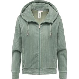 Ragwear Zip-Up Hoodie female Green size XXL