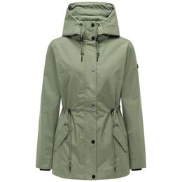 Marikoo Between-Seasons Parka 'Bonbonparty 16' female Green size XL