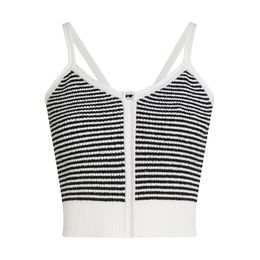 K by KARL LAGERFELD Karl Lagerfeld Knitted Top female Black size XXL