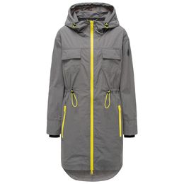 Marikoo Between-Seasons Parka 'Tr&uuml;ffelbonbon 16' female Grey size XXL