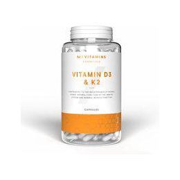 Myvitamins Vitamin-D3- und -K2-Kapseln - 30CAPSULES, 30Portionen