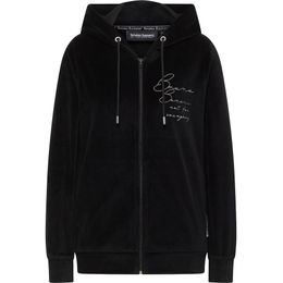 Bruno Banani Zip-Up Hoodie 'Garner' female Black size M