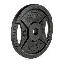 Hantelscheibe ATX&reg; - 2 Grip - Guss 50 mm - 20 kg