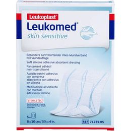 1001 Artikel Medical Leukomed skin sensitive steril 8x10 cm 5 St
