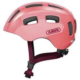 Kinderfahrradhelm Abus "YOUN-I 2.0" Gr. S, orange (living coral), Helme, Kinder, S Kopfumfang: 48cm - 54cm