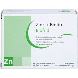 ZINK+BIOTIN Kapseln 40 St