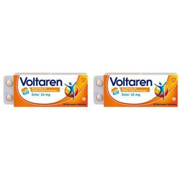 Voltaren Dolo 25 mg &uuml;berzogene Tabletten (2x20 St) 2 St