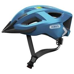 Fahrradhelm Abus "ADURO 2.0" Gr. S, blau (steel blau), Helme, S Kopfumfang: 51cm - 55cm