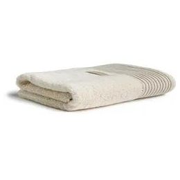 M&ouml;ve Saunatuch M&Ouml;VE "Wellness Uni mit Chenillebiesen", beige (natur), B:80cm L:200cm, Walkfrottier, Obermaterial: 100% Baumwolle, Handt&uuml;cher