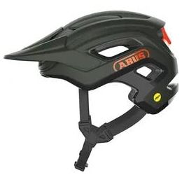 Mountainbikehelm Abus "CLIFFHANGER MIPS" Gr. M, gr&uuml;n, Helme, M Kopfumfang: 54cm - 58cm, unifarben mit Farbeinsatz