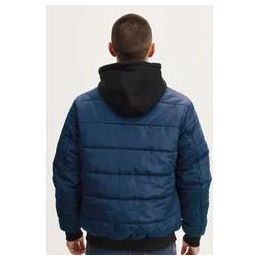 Kurzjacke Blend "BHOuterwear", Herren, Gr. XXL, marineblaus, 100% Polyester, unifarben, regular fit normal, weit, Jacken Kurzjacke, Klassische &Uuml;bergangsjacke