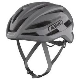 Fahrradhelm Abus "STORMCHASER ACE" Gr. M, grau (race grau), Helme, M Kopfumfang: 54cm - 58cm