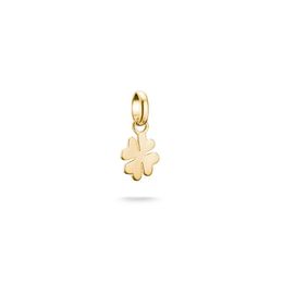 Thomas Sabo Charm-Anh&auml;nger Gl&uuml;cksklee Connect in gold | Gr.: onesize