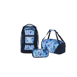 Satch Schulrucksack-Set PACK Blurry Sky3-teilig in Blau | Gr.: onesize