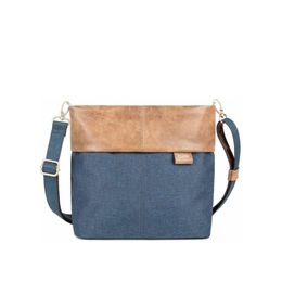 Zwei Olli OT8 - Schultertasche 25 cm (salbei) in blau | Gr.: onesize