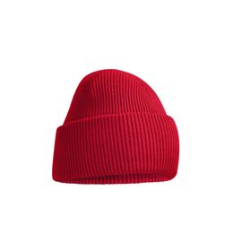 Yuhu Beanie aus Polyester Unisex f&uuml;r Herbst und Winter in Rot | Gr.: onesize
