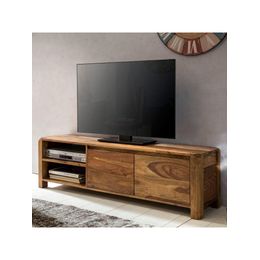 KADIMA DESIGN Lowboard BOHA Massivholz Kommode 140 cm TV-Board in Massivholz | Gr.: onesize