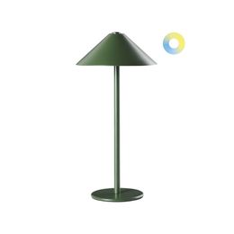 Beliani Tischlampe f&uuml;r den Au&szlig;enbereich MODJO in Gr&uuml;n - (W) 18 x (H) 33 x (L) 18 cm | Gr.: onesize