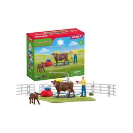 Schleich Spielset Kuh Waschstation 42529 | Gr.: onesize