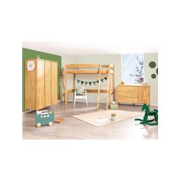 Pinolino Jugendzimmer-Set Enno extrabreit gro&szlig; mit Hochbett, 3-tlg. | Gr.: onesize