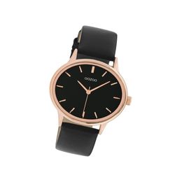 Analog-Armbanduhr Oozoo Timepieces schwarz gro&szlig; (ca. 42mm) | Gr.: onesize
