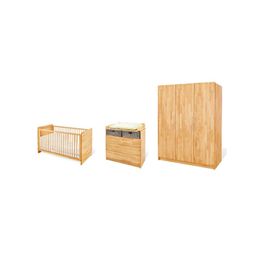 Pinolino Kinderzimmer-Set Natura breit gro&szlig;, 3-tlg. | Gr.: onesize