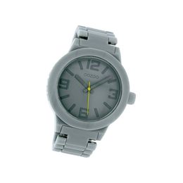 Analog-Armbanduhr Oozoo Timepieces grau gro&szlig; (ca. 45mm) | Gr.: onesize