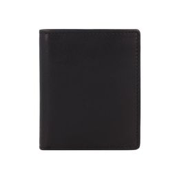 Leonhard Heyden Roma Geldb&ouml;rse Leder 8.5 cm in schwarz | Gr.: onesize