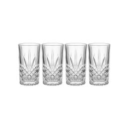 Butlers Longdrinkglas CRYSTAL CLUB 4er-Set in Durchscheinend | Gr.: onesize
