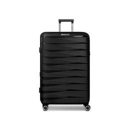 Franky London 4 Rollen Trolley L 74 cm mit Dehnfalte in black | Gr.: onesize