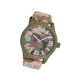 Analog-Armbanduhr Oozoo Timepieces mehrfarbig extra gro&szlig; (ca. 46mm) | Gr.: onesize