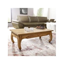 KADIMA DESIGN Couchtisch Massiv-Holz 110 cm breit Wohnzimmer-Tisch Design in Akazie | Gr.: onesize