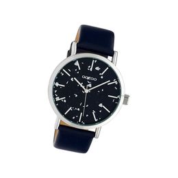 Analog-Armbanduhr Oozoo Timepieces schwarz gro&szlig; (ca. 42mm) | Gr.: onesize