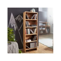 KADIMA DESIGN CD Regal MUMBAI Massivholz Standregal 90 cm hoch in Akazie | Gr.: onesize