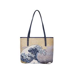 Goebel Schultertasche " Katsushika Hokusai - Die Welle " in Bunt | Gr.: onesize